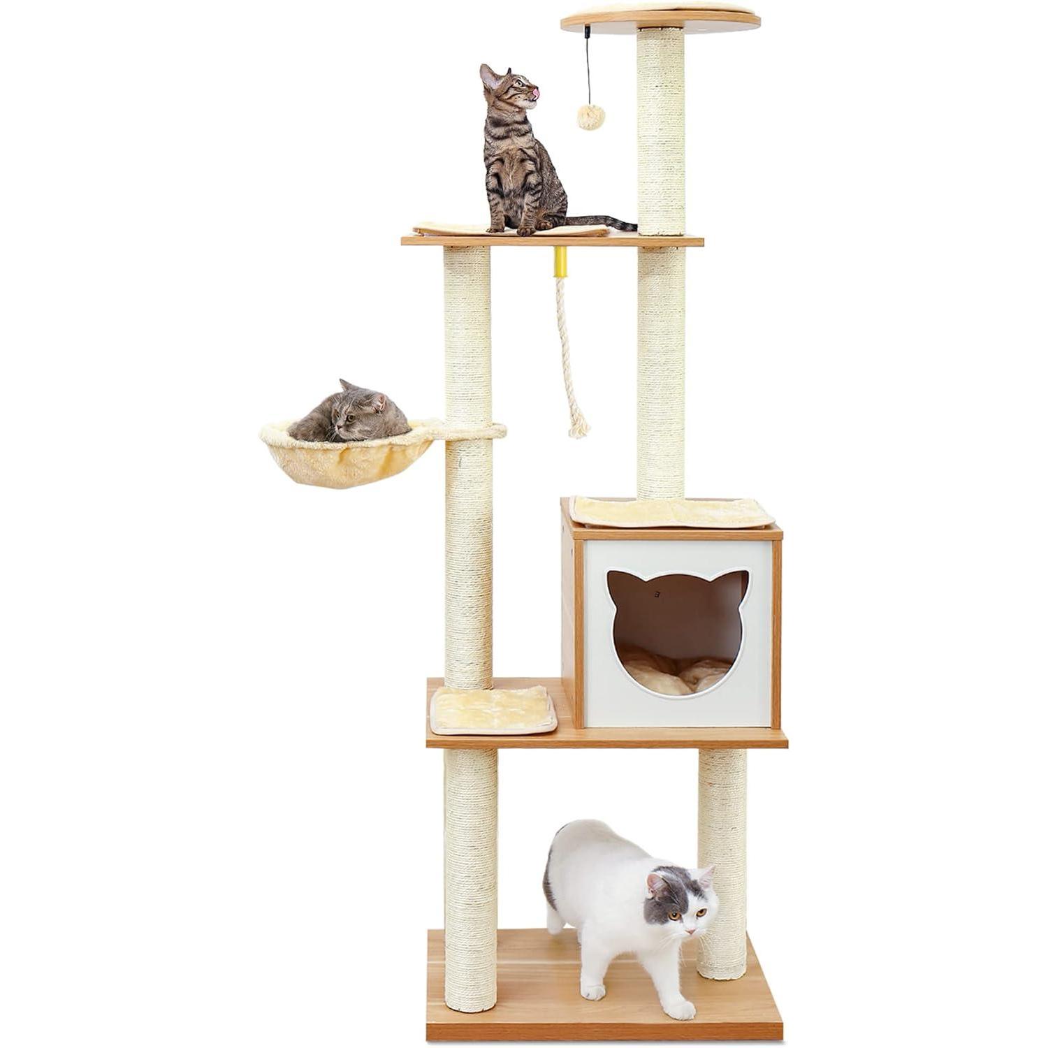 Modern Cat Trees for Home Décor (2026) — Stylish Picks Tested | Free ...